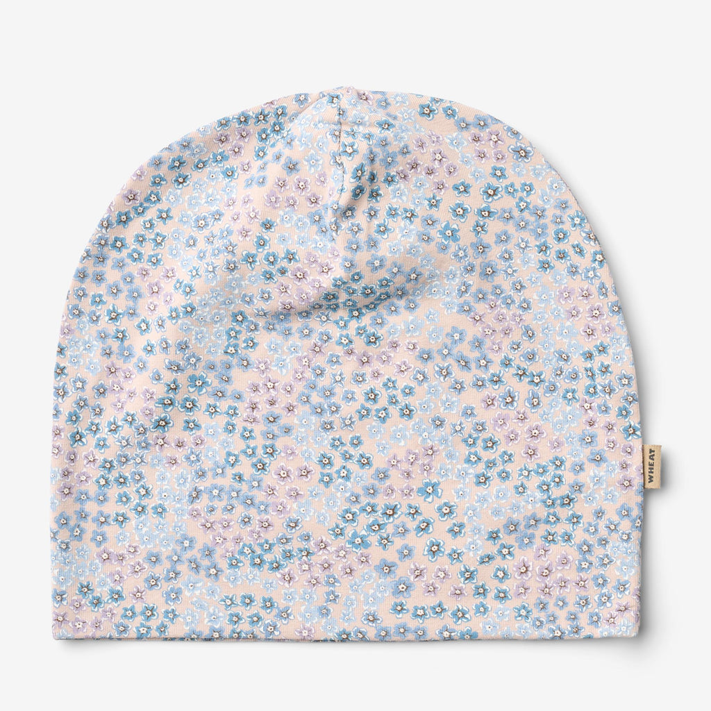 2 Hat Soft Aidan - powder blue flowers – Wheat.eu