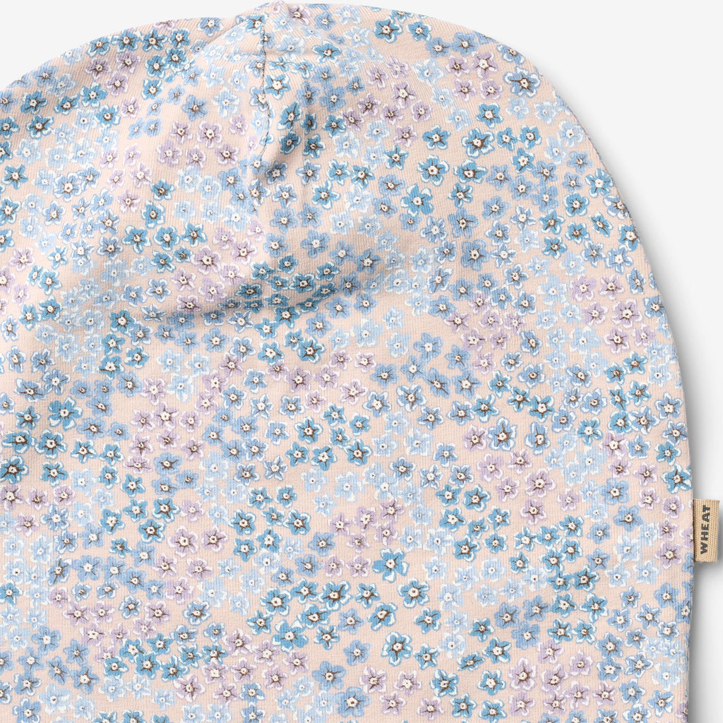2 Hat Soft Aidan - powder blue flowers – Wheat.eu