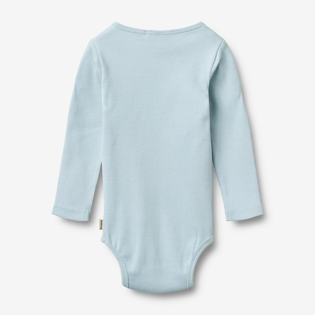 2 Rib Body L/S Spencer - summer sky – Wheat.eu