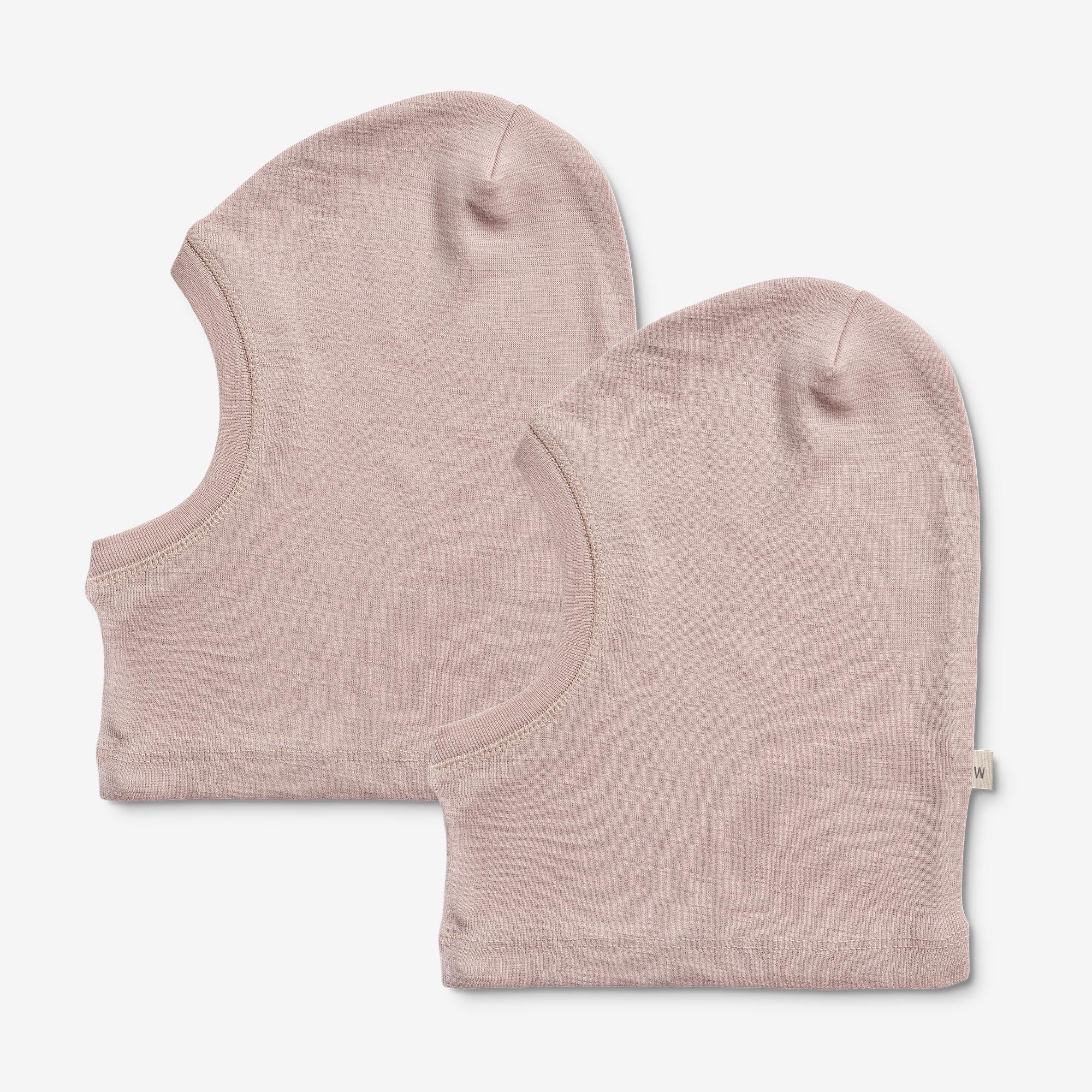 2 Wool Balaclava Kim - dry rose – Wheat.eu