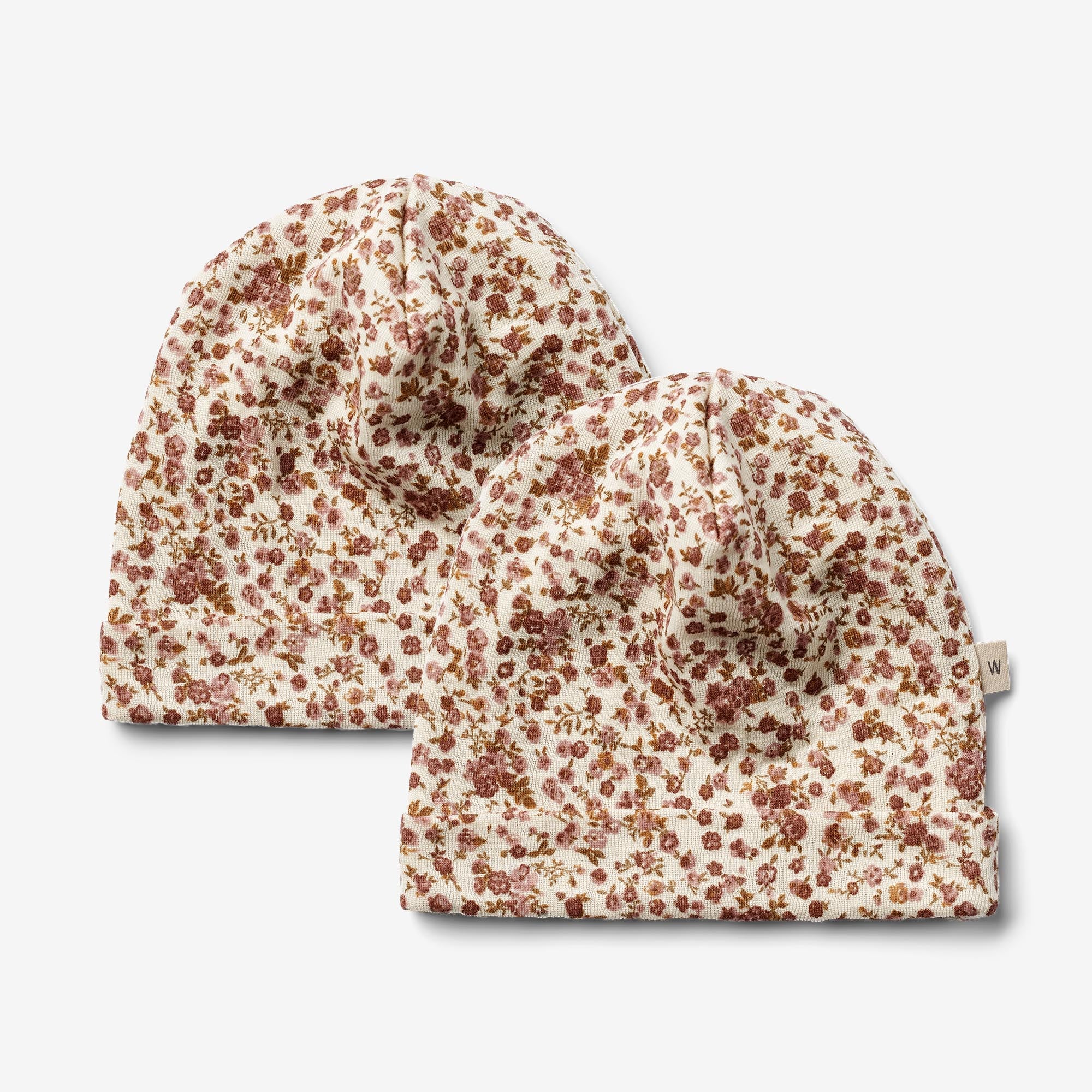 2 Wool Hat Emo - rose flowers – Wheat.eu