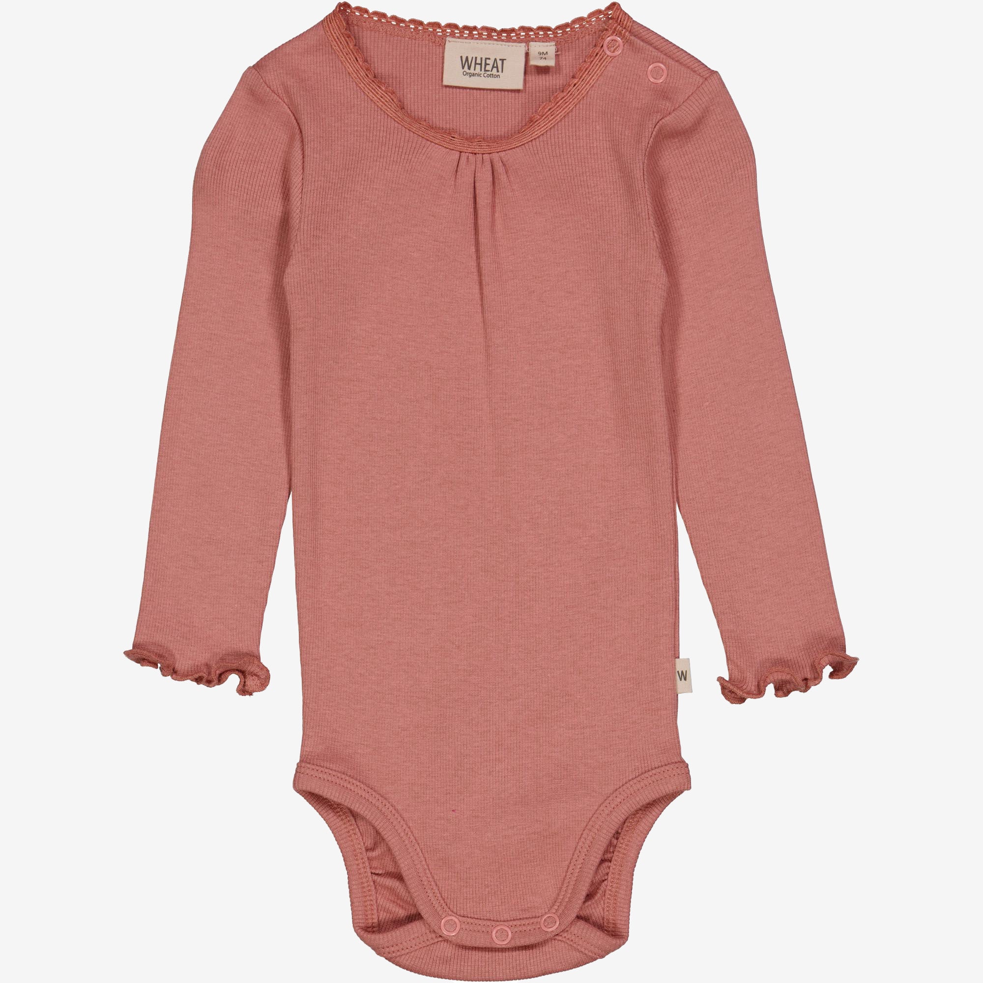 Body Rib Lace LS - old rose – Wheat.eu