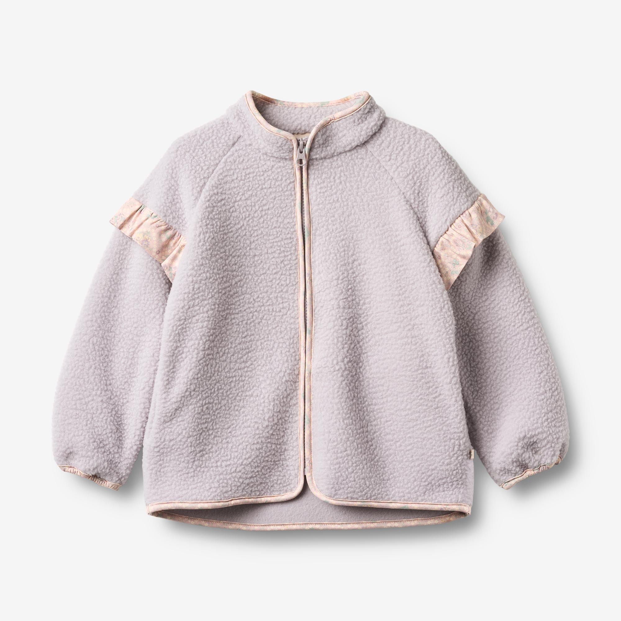 Fleece Jacket Ellena - lavender rain – Wheat.eu