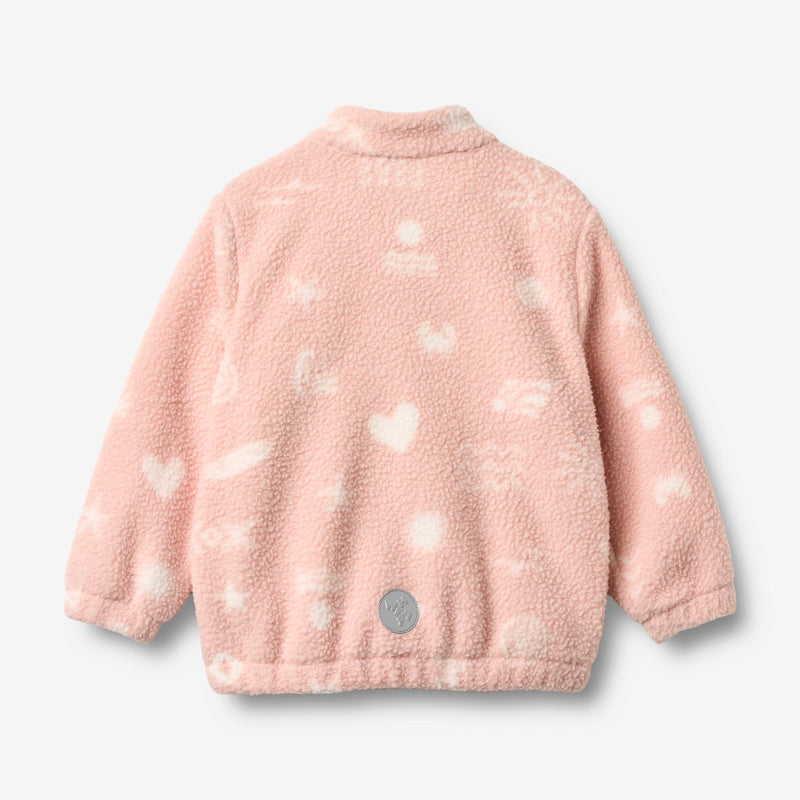 Fleece Jacket Helge - cameo rose jacquard – Wheat.eu