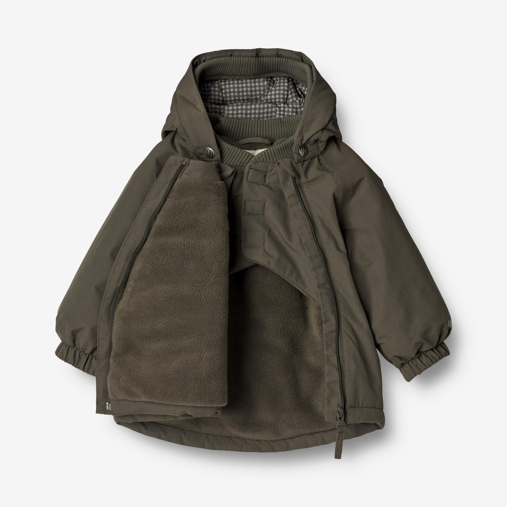 Jacket Sascha Tech | Baby - dry black – Wheat.eu