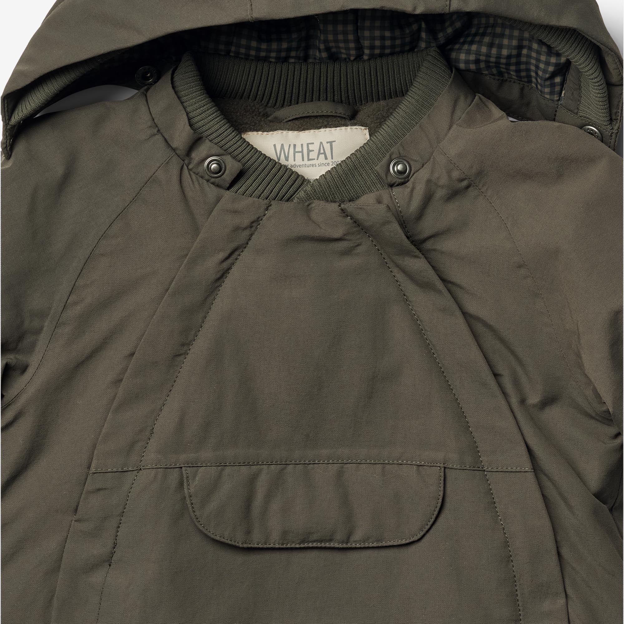Jacket Sascha Tech | Baby - dry black – Wheat.eu