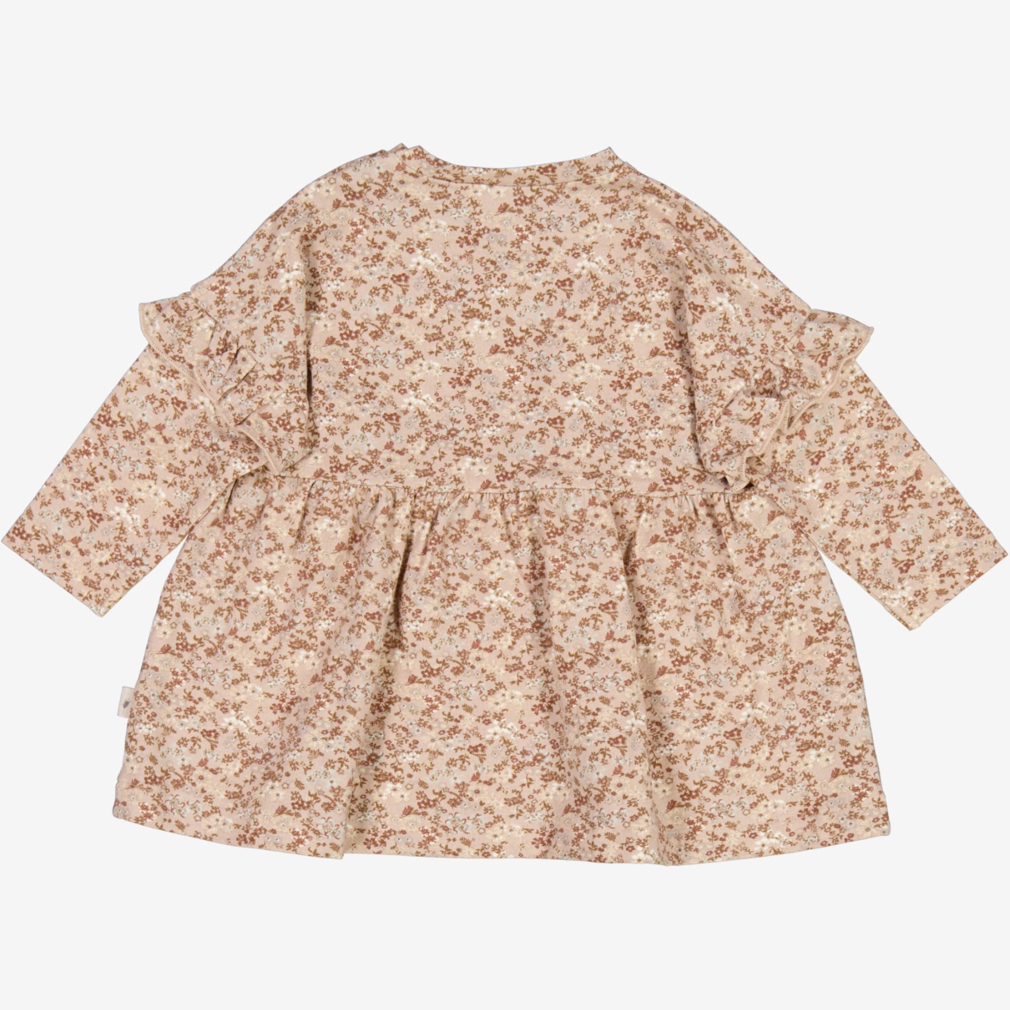 Jersey Dress Lilja | Baby - pale lilac flowers – Wheat.eu
