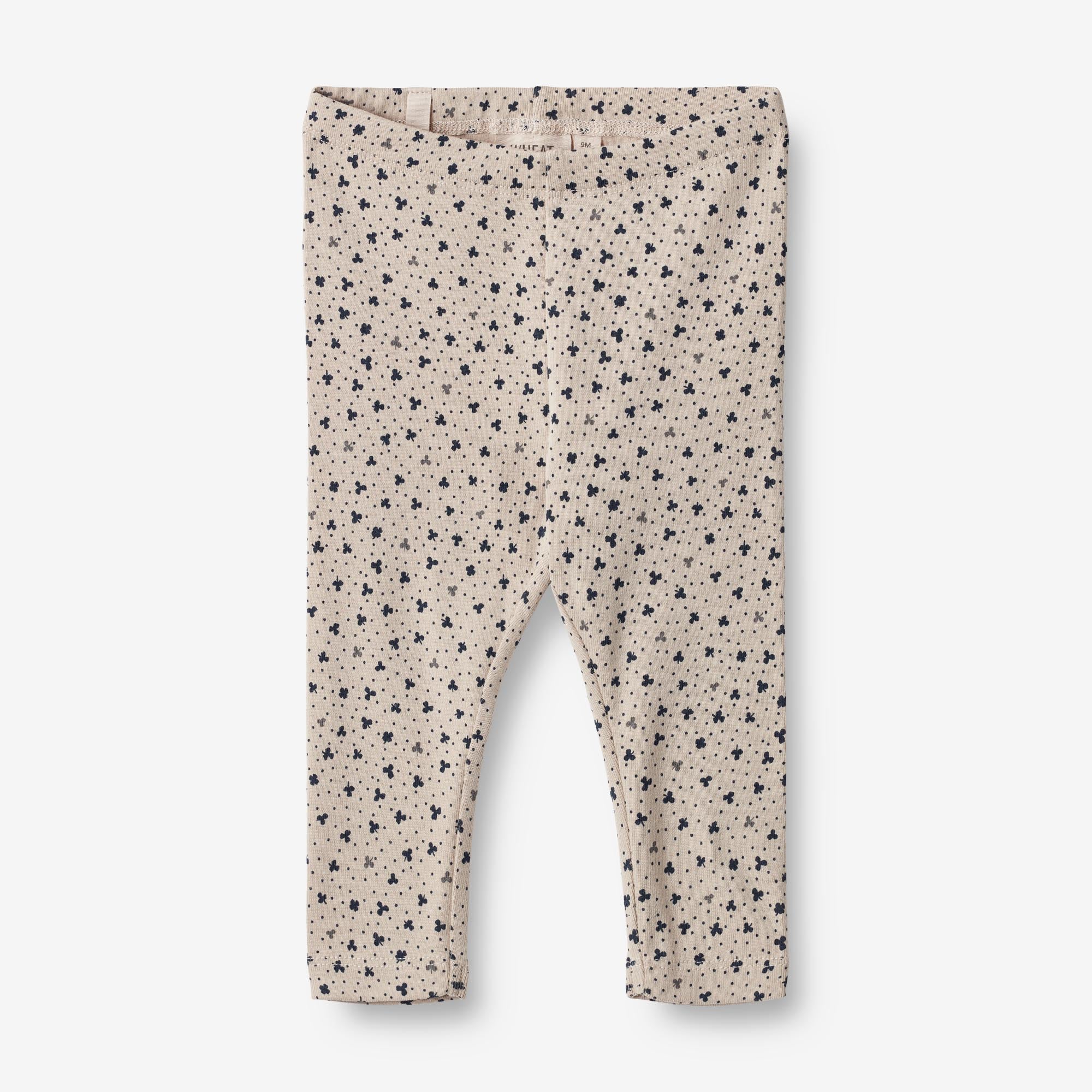 Jersey Leggings Jules | Baby - soft beige clover – Wheat.eu