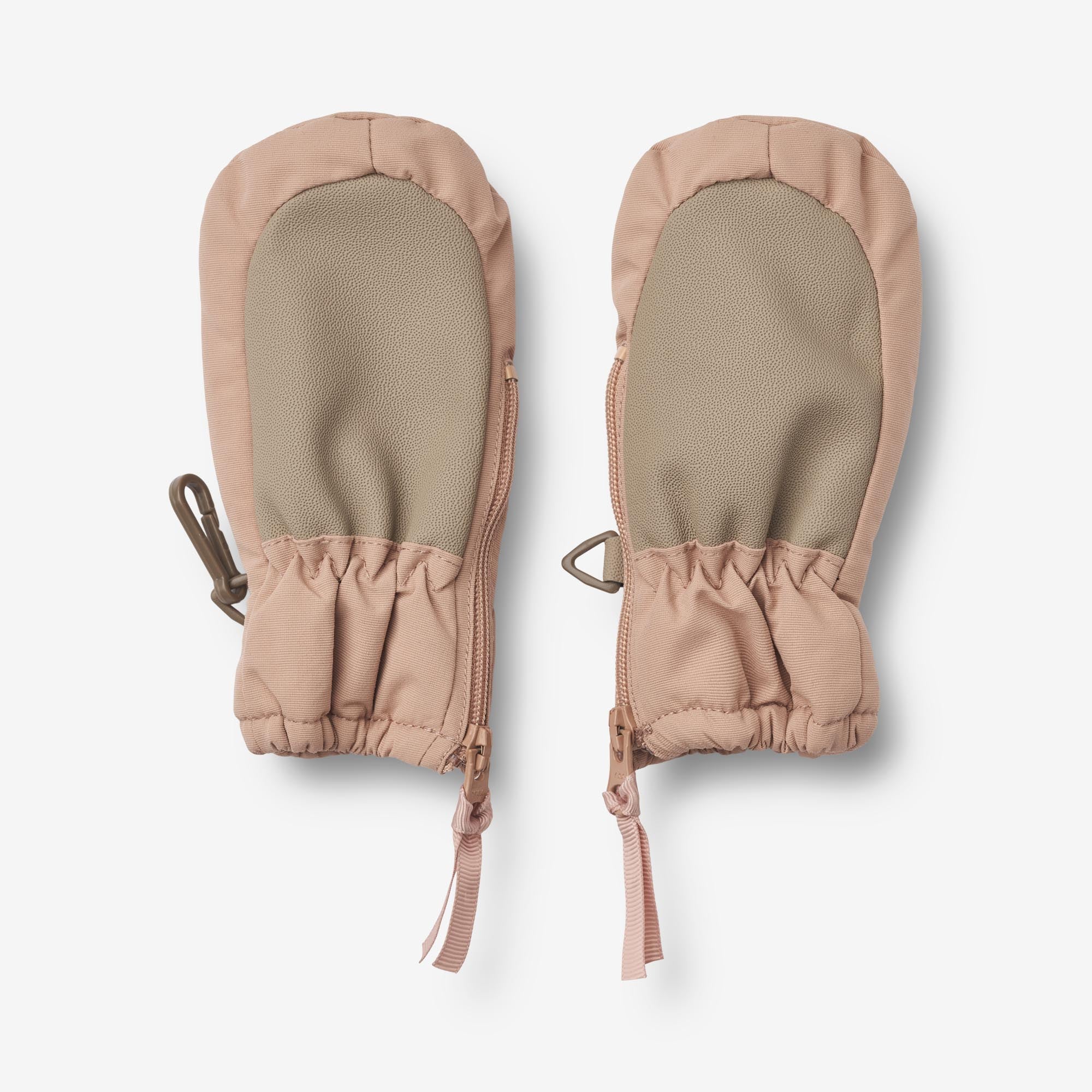 Mittens Zipper Tech | Baby - rose dawn – Wheat.eu