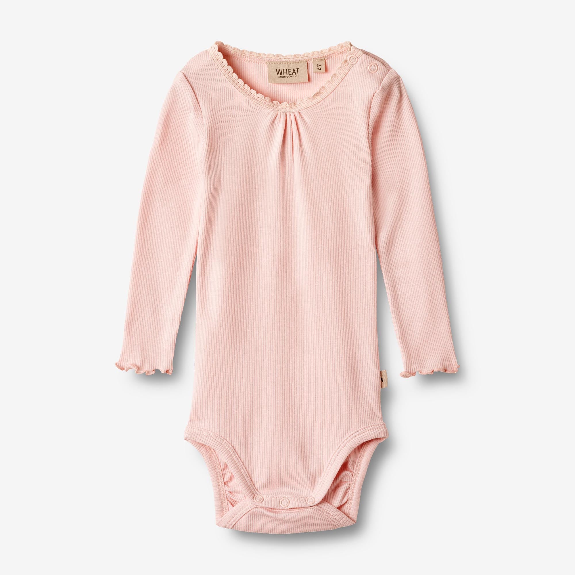 Rib Body L/S Lotta - rose ballet – Wheat.eu