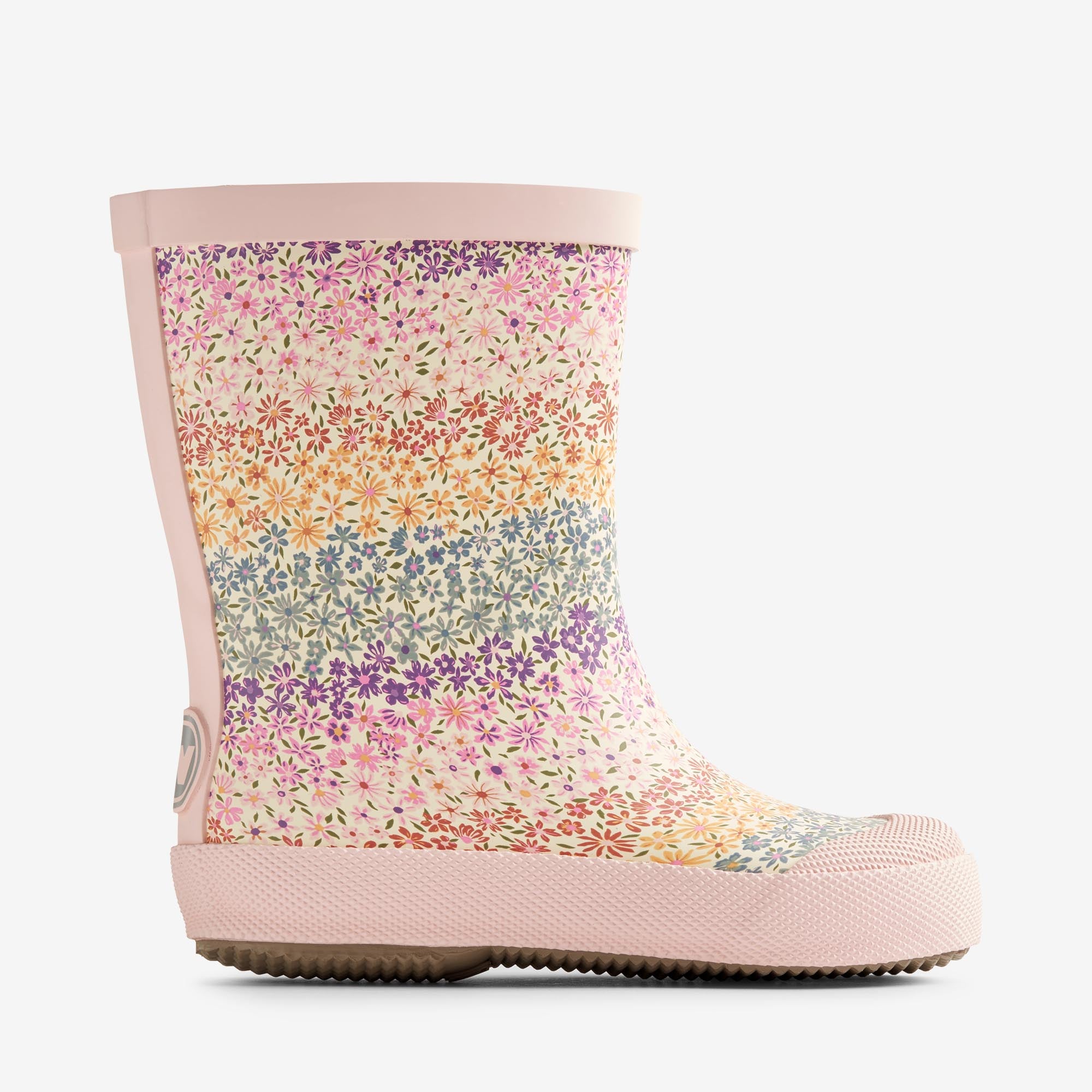 Rubber Boot Print Muddy - rainbow flowers – Wheat.eu