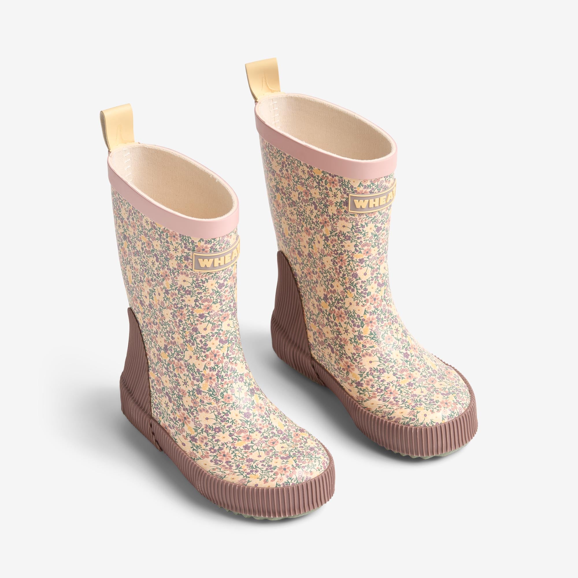 Rubber Boot Welly - rose shadow flowers – Wheat.eu