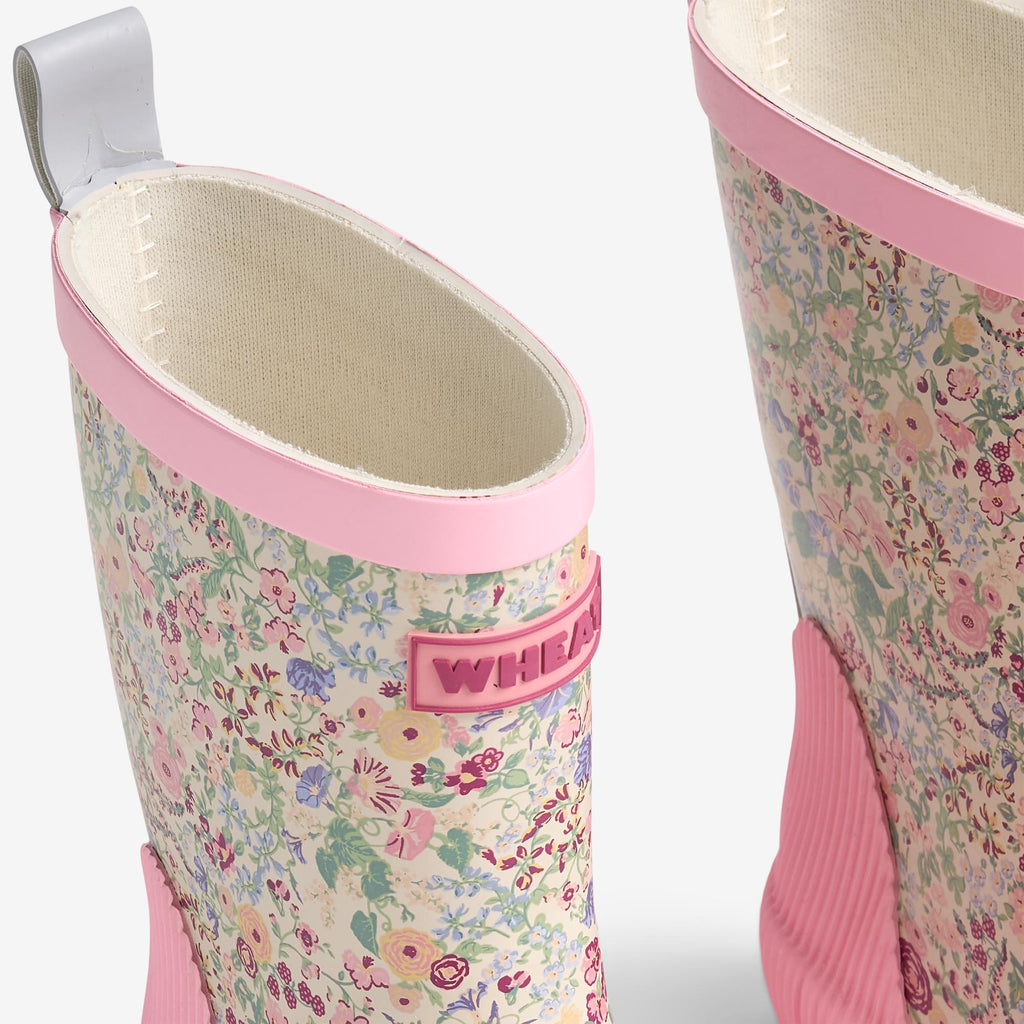 Rubber Boot Welly - cool sky flowers – Wheat.eu