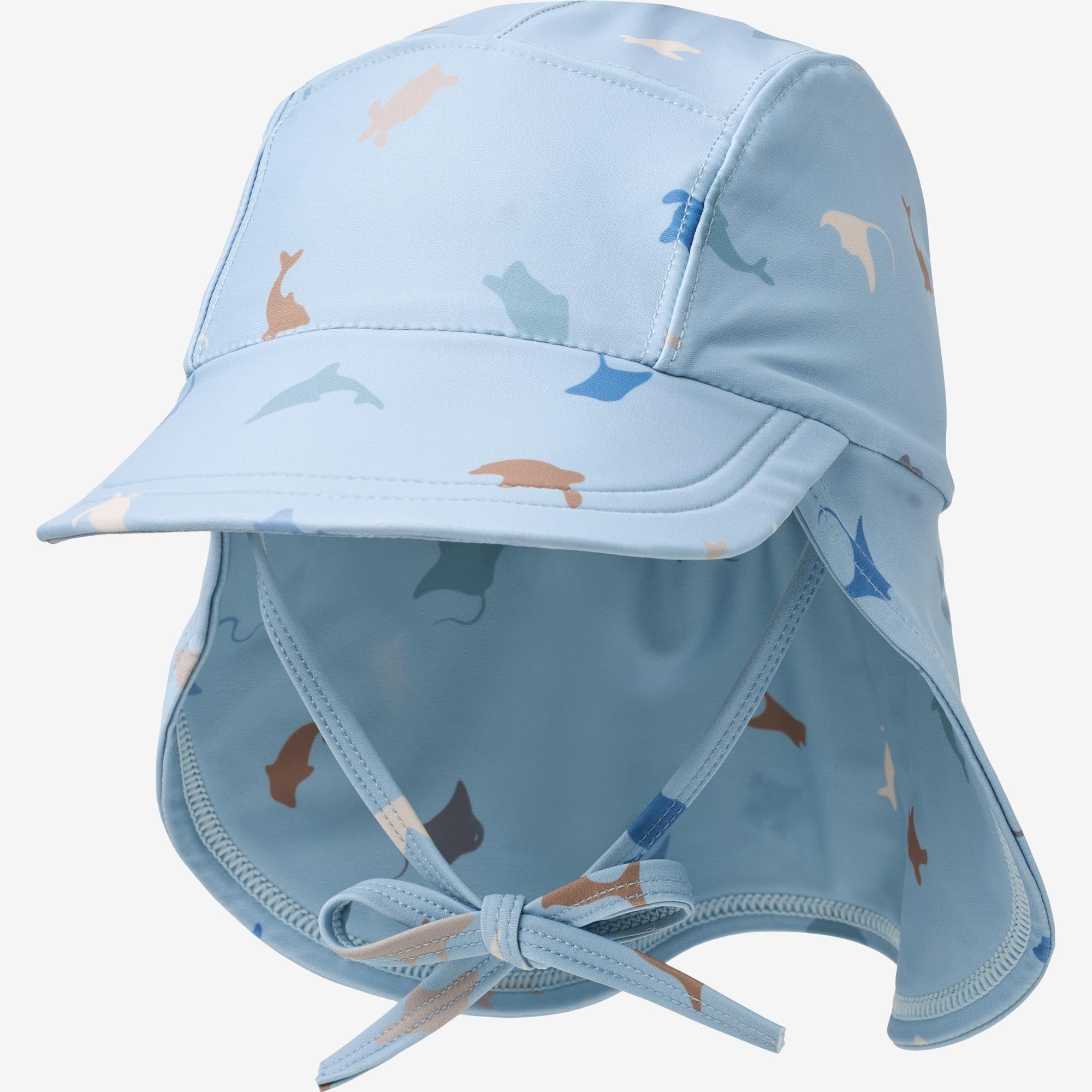 UV Sun Hat Tonga - soft blue sea life – Wheat.eu