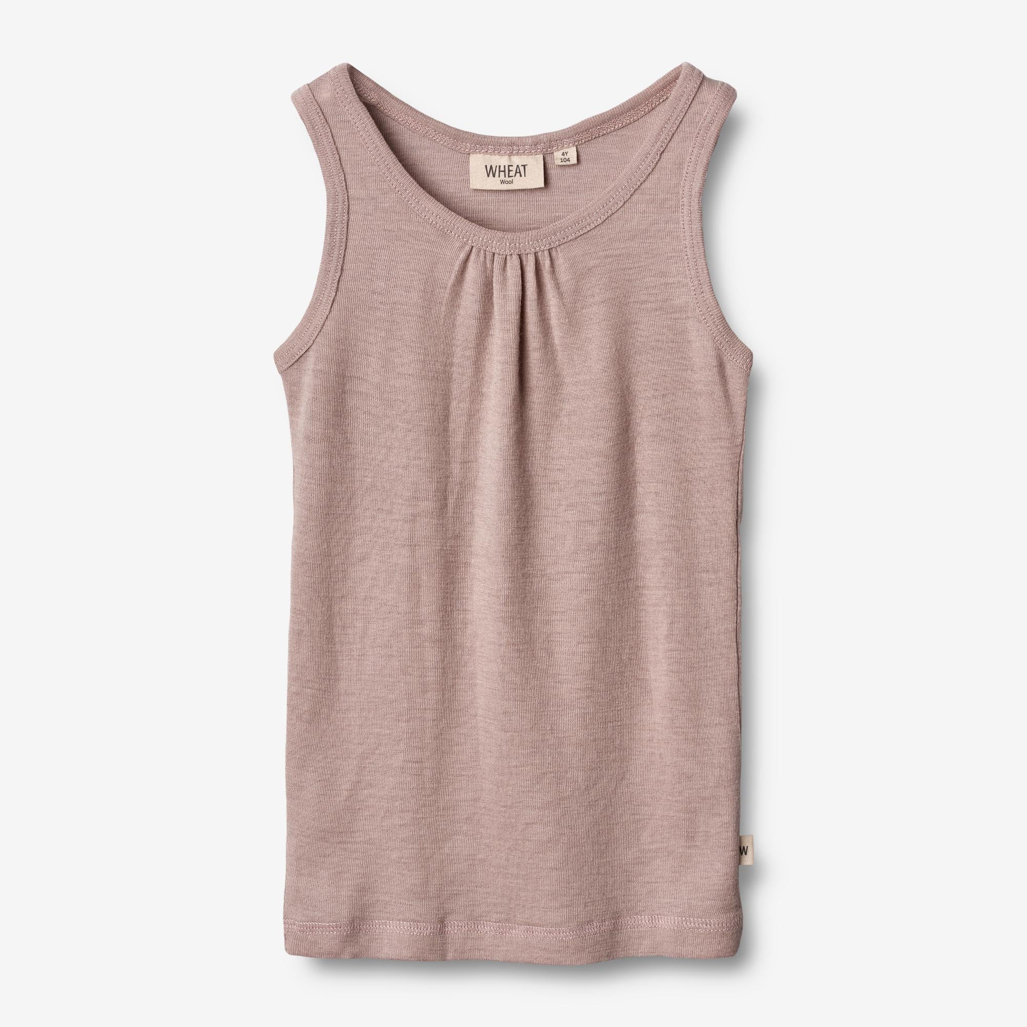 Wool Singlet Elga - dark powder – Wheat.eu